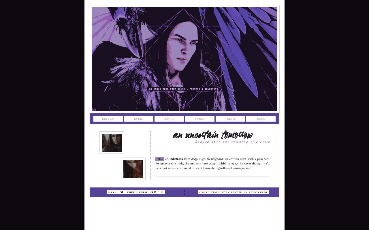 𝐓𝐇𝐄 𝐕𝐄𝐈𝐋𝐄𝐃 𝐂𝐑𝐎𝐖